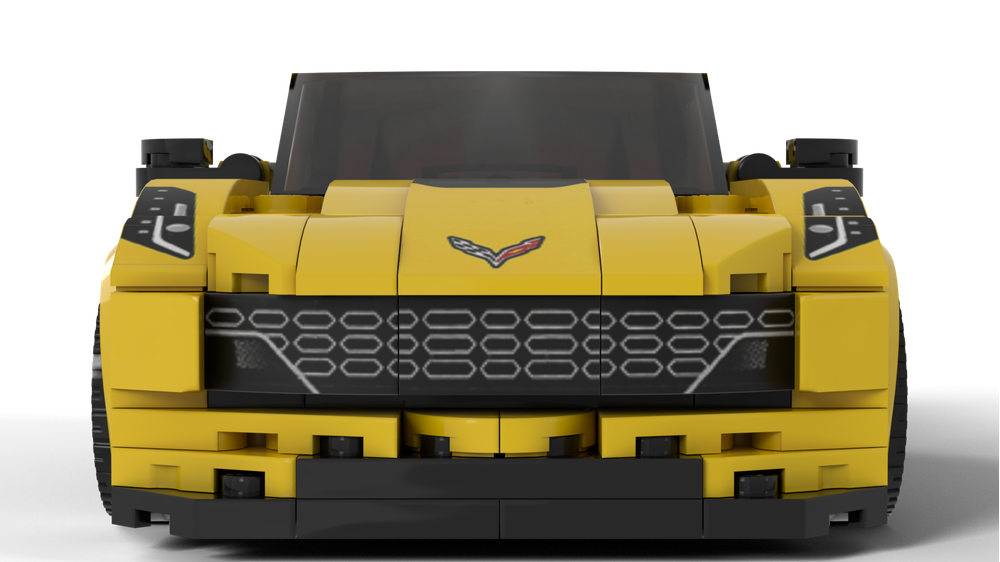 LEGO MOC Chevrolet Corvette Z06 (C7) by BrickBuiltRacers | Rebrickable ...