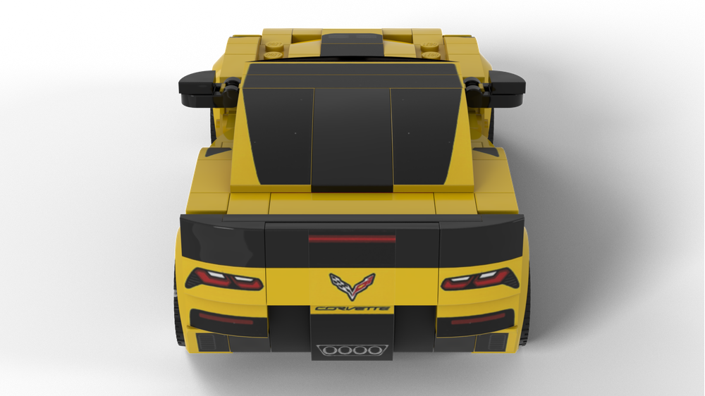 LEGO MOC Chevrolet Corvette Z06 (C7) by BrickBuiltRacers | Rebrickable ...