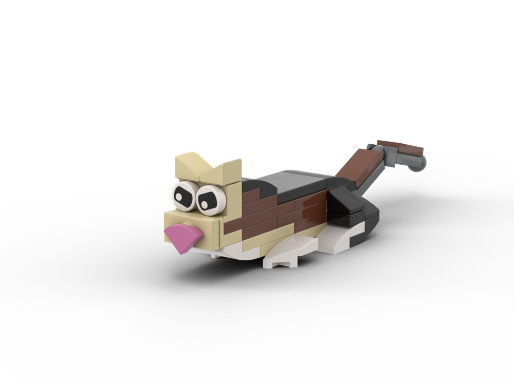 LEGO MOC Cat and Mouse by Lautinus | Rebrickable - Build with LEGO