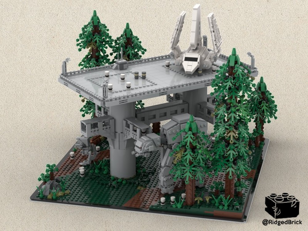 LEGO MOC Imperial Landing Platform by RidgedBrick | Rebrickable - Build ...