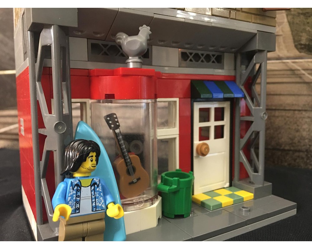 LEGO MOC Modular Custom House (Music Shop) Additional for sets 31105 ...