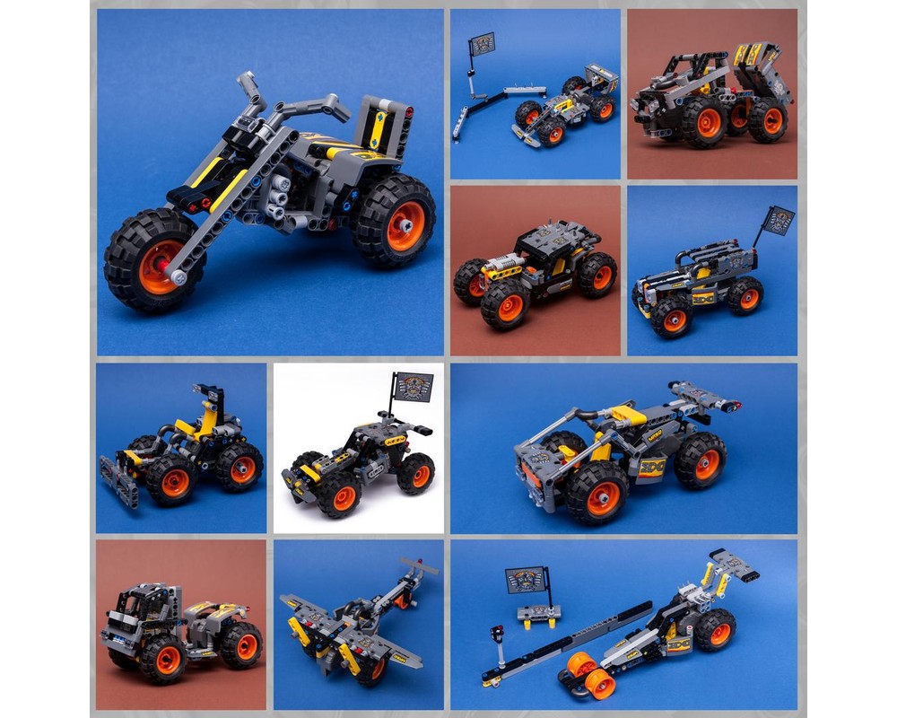 LEGO MOC 42119 11IN1 by Keep On Bricking | Rebrickable - Build with LEGO