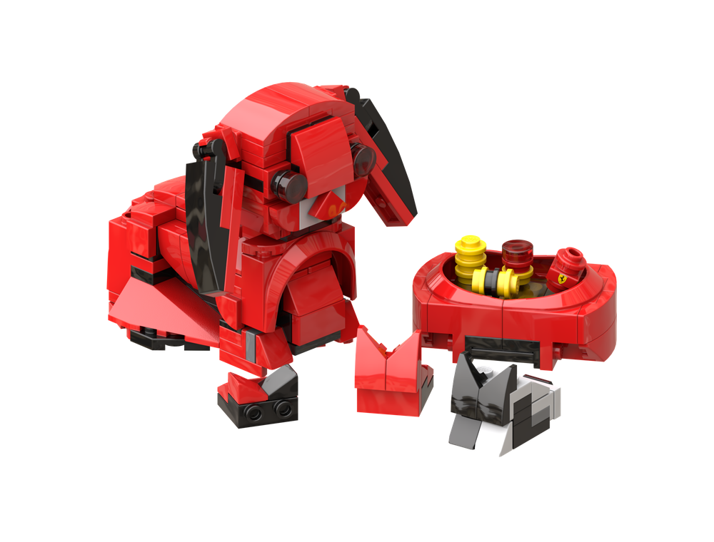 LEGO MOC 76895 Easter Bunny by Kubaccino | Rebrickable - Build with LEGO