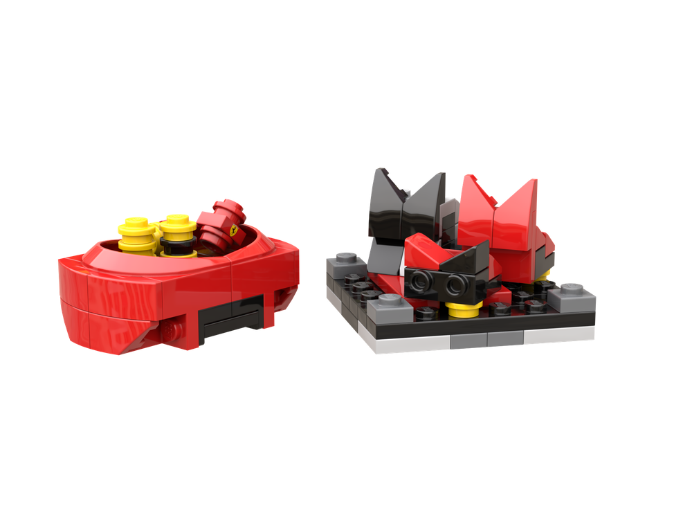 LEGO MOC 76895 Easter Bunny by Kubaccino | Rebrickable - Build with LEGO