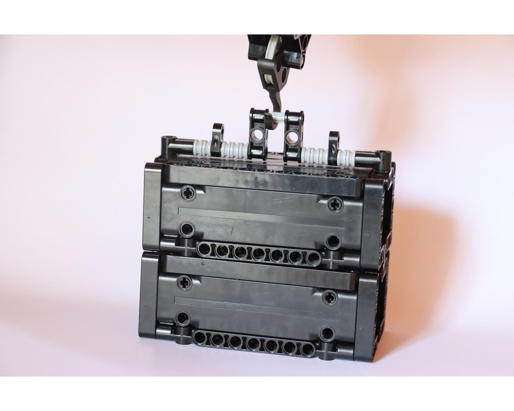 LEGO MOC Stackable Container by Laepog | Rebrickable - Build with LEGO
