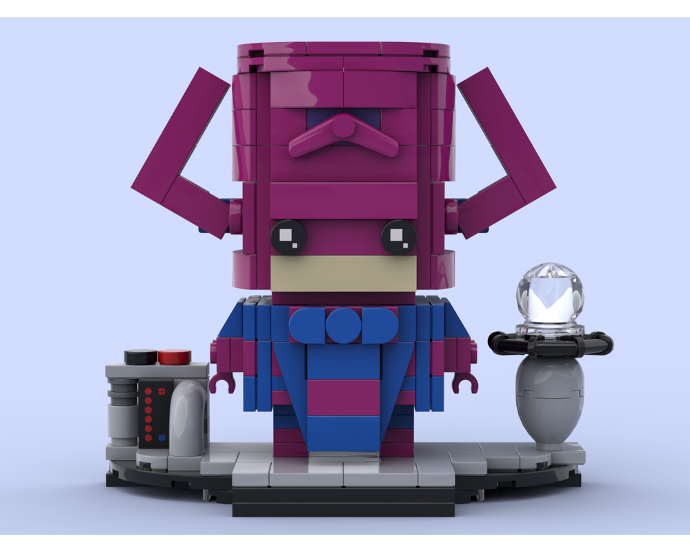 LEGO MOC Marvel Brickheadz Galactus by Gizmodian | Rebrickable - Build ...