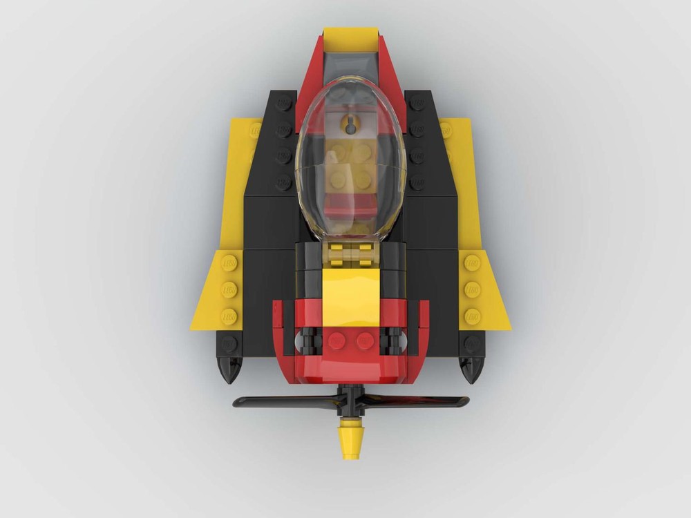 LEGO MOC 60144 Alt Build - Hovercraft by silenfu | Rebrickable - Build ...