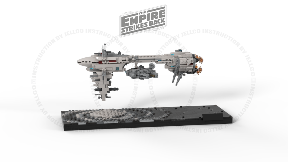 LEGO MOC Micro Diorama EPISODE 5 : Ending... REBEL FLEET by jellco ...