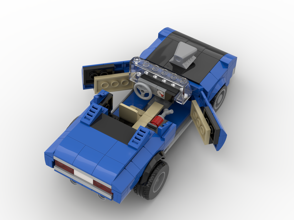 LEGO MOC Dodge Challenger 1970 by LEGO MUSCLE GARAGE | Rebrickable ...