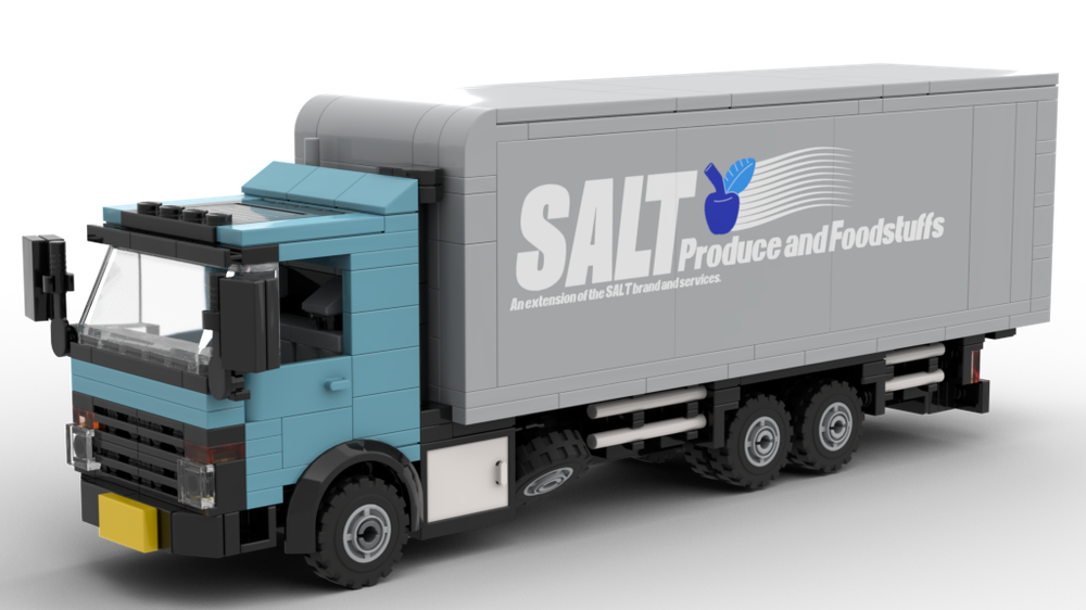 LEGO MOC Ford CF 8000 Produce Truck by Yellow.LXF | Rebrickable - Build ...