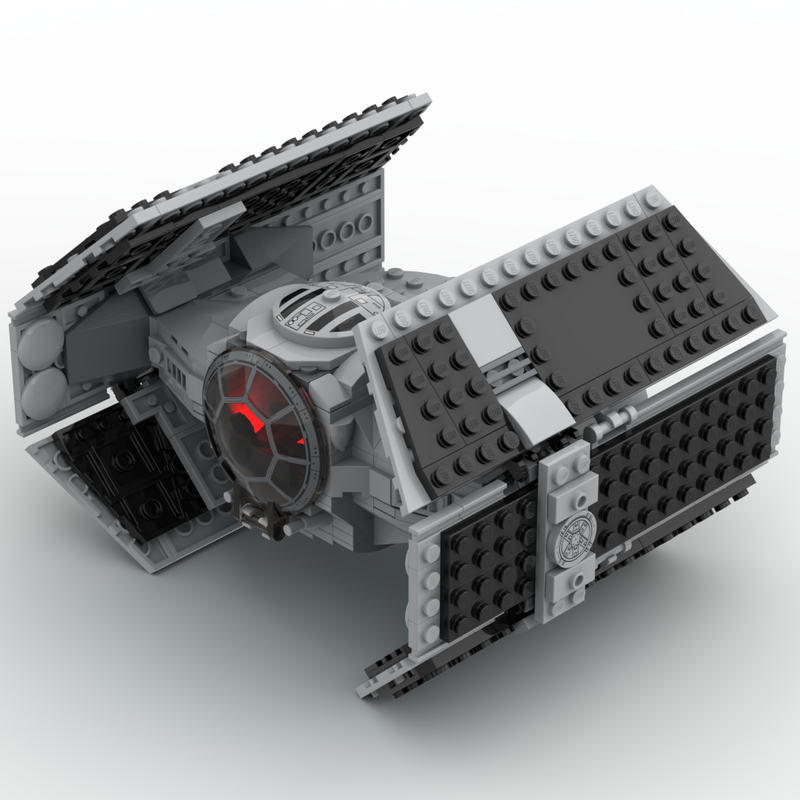 LEGO MOC TIE Advanced x1 (TIE/ad) by scruffybrickherder | Rebrickable ...