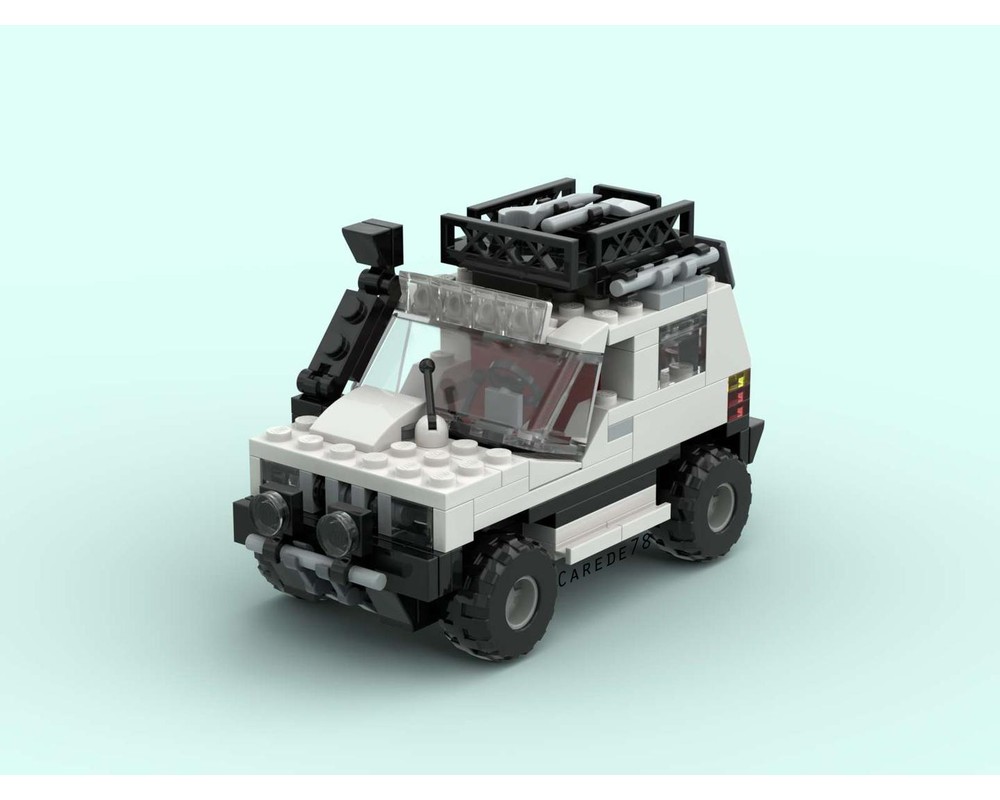 LEGO MOC Fiat Panda Offroad 6-studs by carede | Rebrickable - Build ...