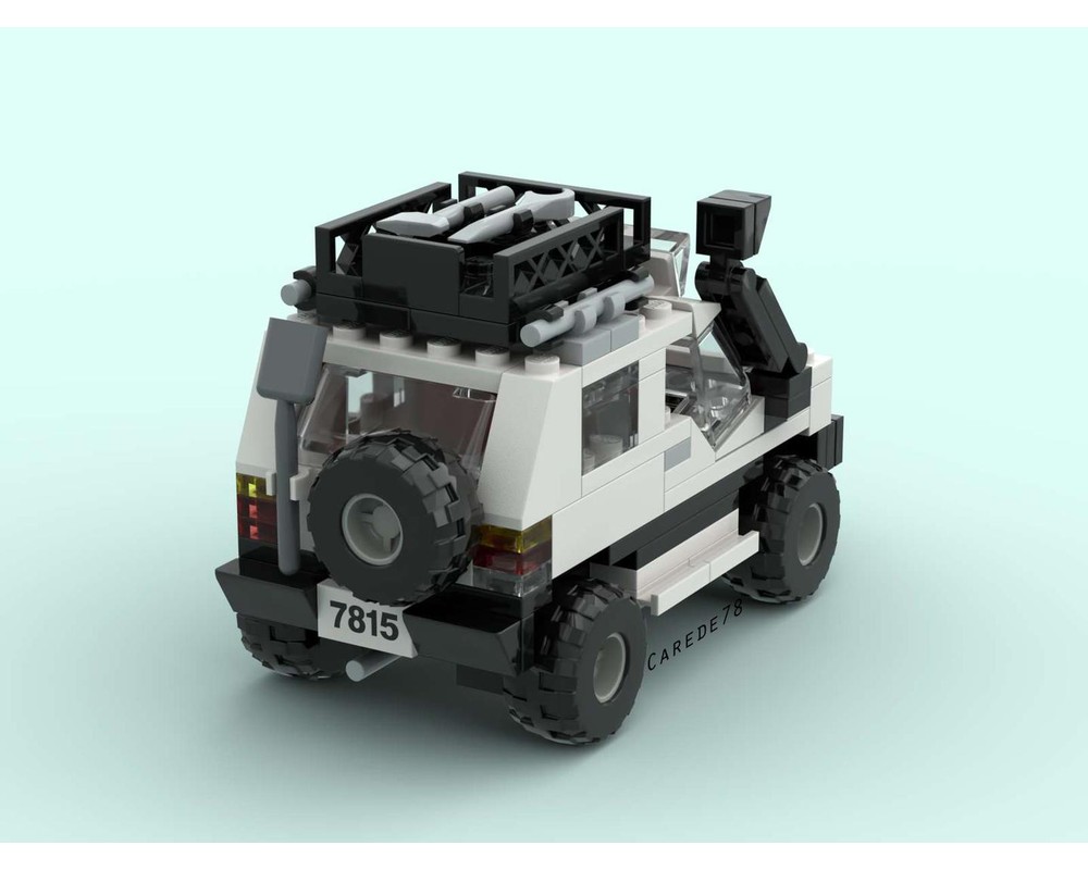 LEGO MOC Fiat Panda Offroad 6-studs by carede | Rebrickable - Build ...