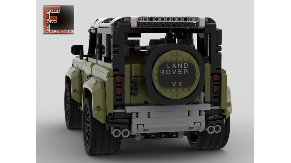 LEGO MOC MOD Defender V8 (Lego-Set 42110) by Furchtis | Rebrickable ...