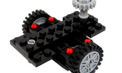 LEGO MOC-0514 Lego Return To Center Steering (Technic 2013 ...