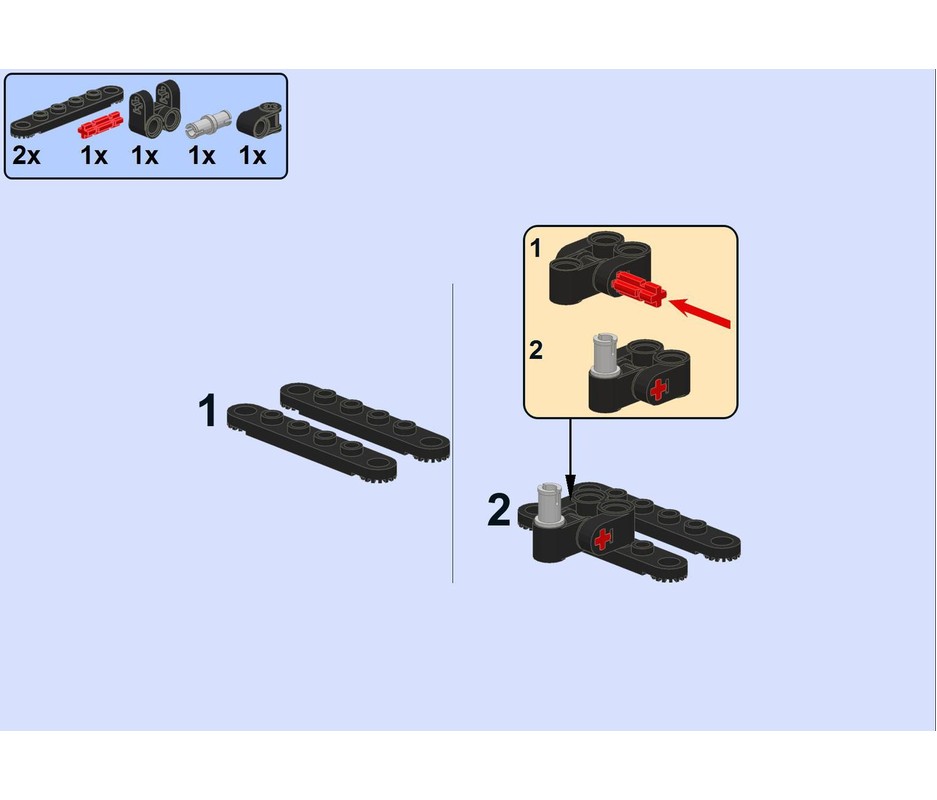 LEGO MOC Small Virtual Pivot Steering by mocbuild101 | Rebrickable ...