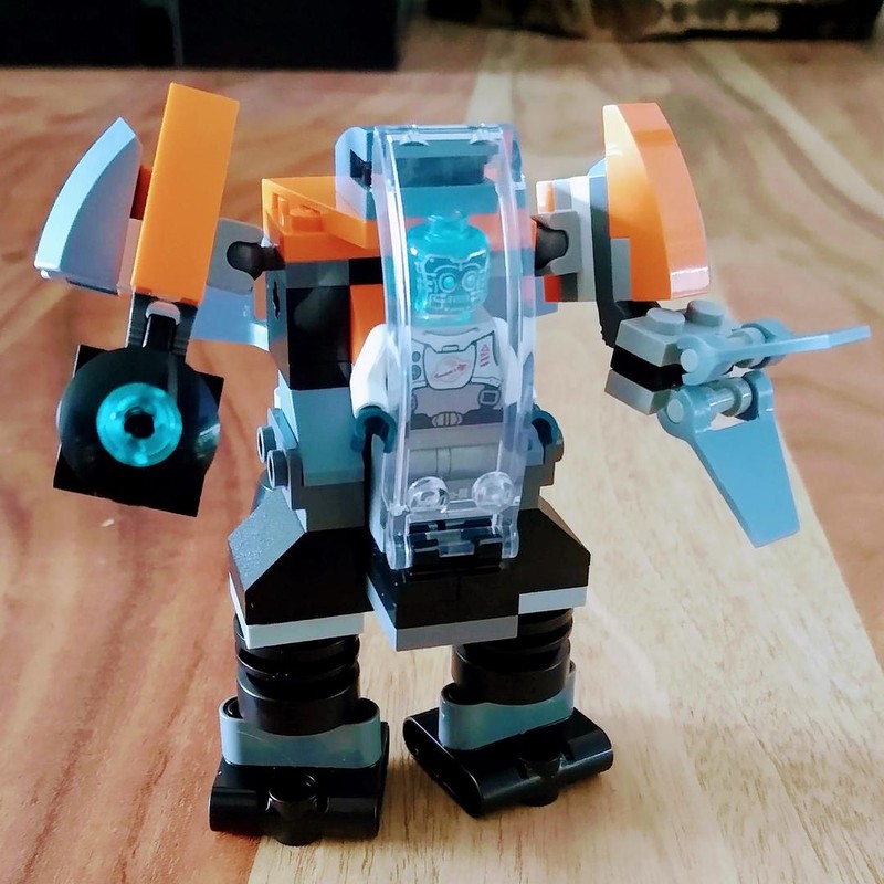 LEGO MOC 31111-1-b1 - Cyber Mech jetpack by magnamaniac | Rebrickable ...