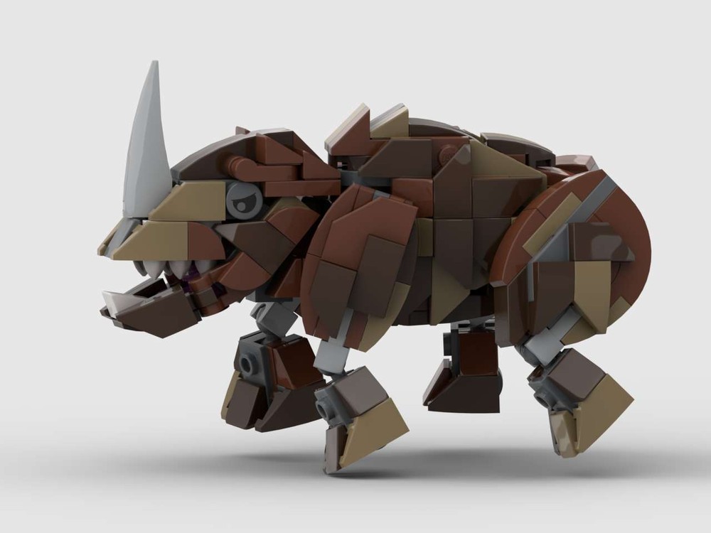 LEGO MOC Mudhorn by SornReed | Rebrickable - Build with LEGO