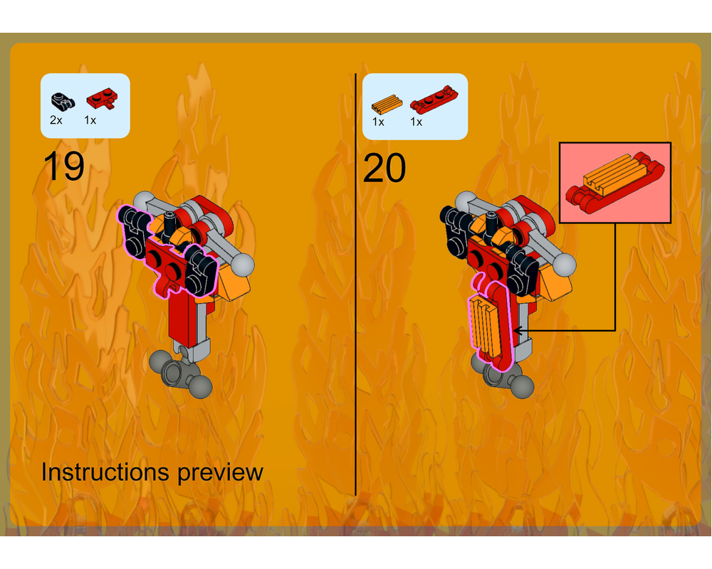 LEGO MOC Brick built Ackar (Bionicle Glatorian Legends) by Mobilox ...