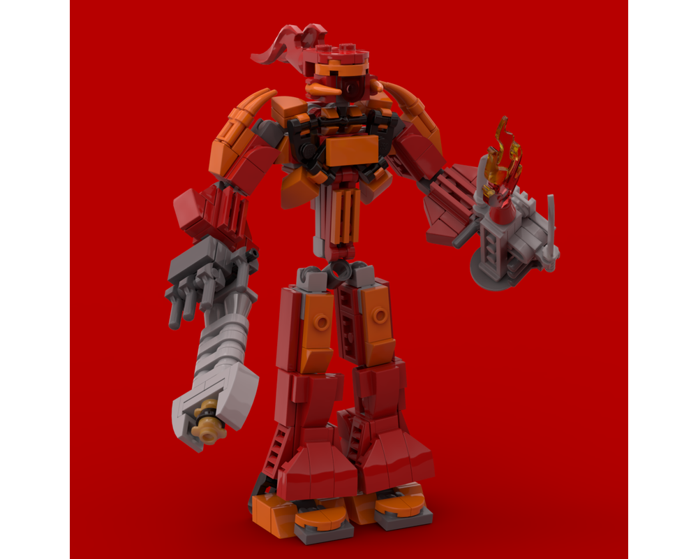 LEGO MOC Brick built Ackar (Bionicle Glatorian Legends) by Mobilox ...