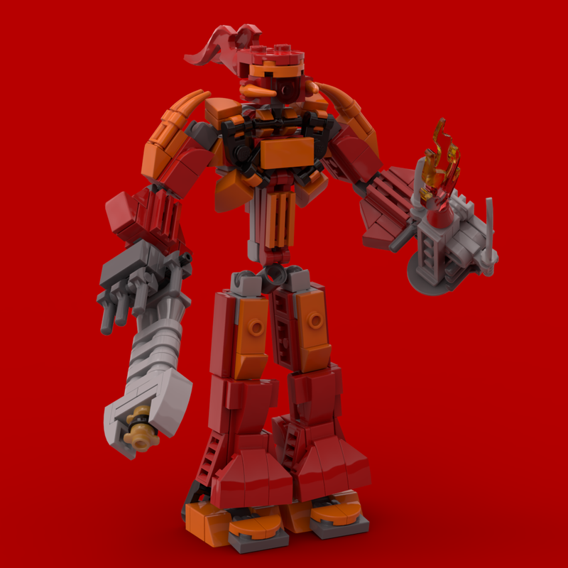 LEGO MOC-71781 Brick built Ackar (Bionicle Glatorian Legends) by ...