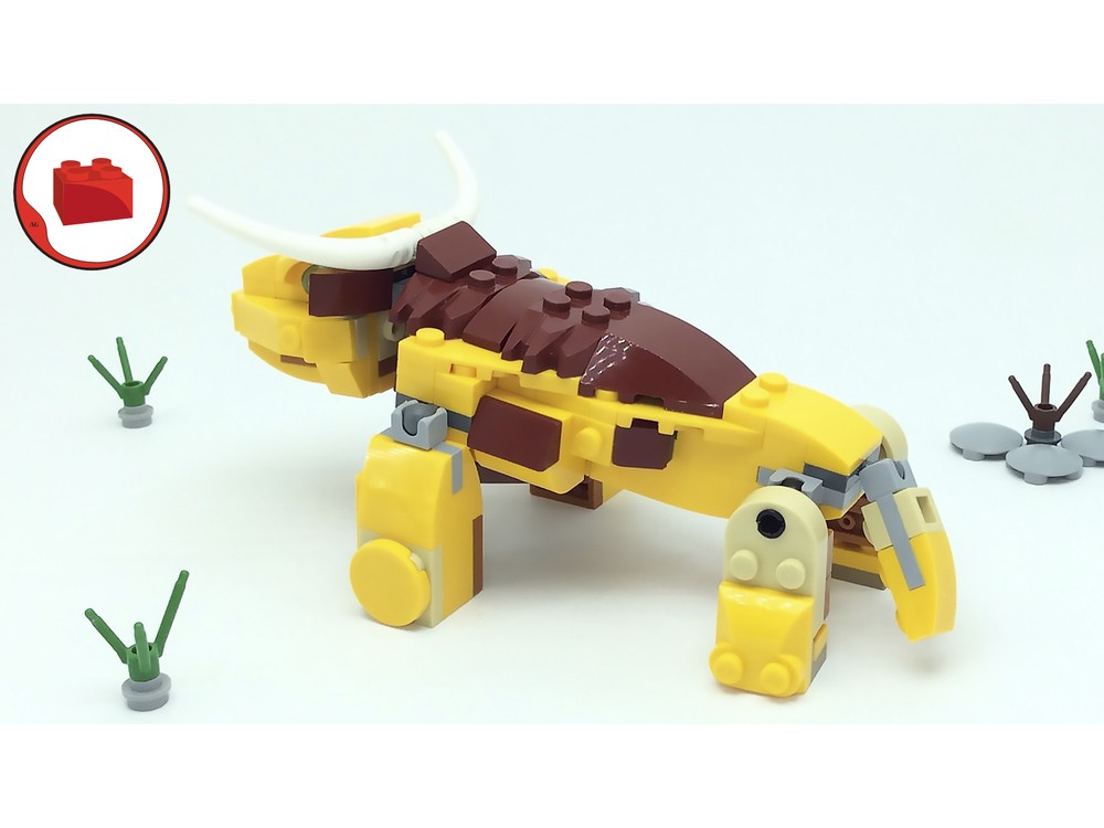 LEGO MOC Bull - Lego Creator 31112 by Bricks Ideas | Rebrickable ...