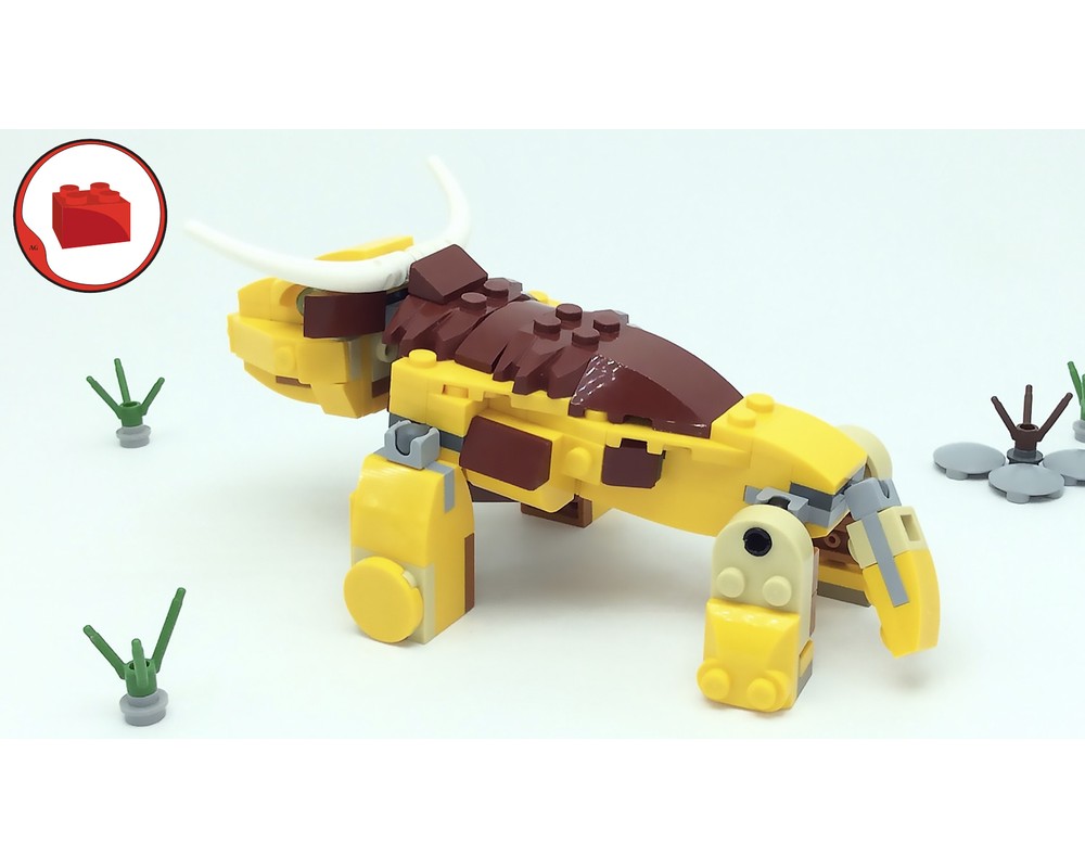 LEGO MOC Bull - Lego Creator 31112 by Bricks Ideas | Rebrickable ...