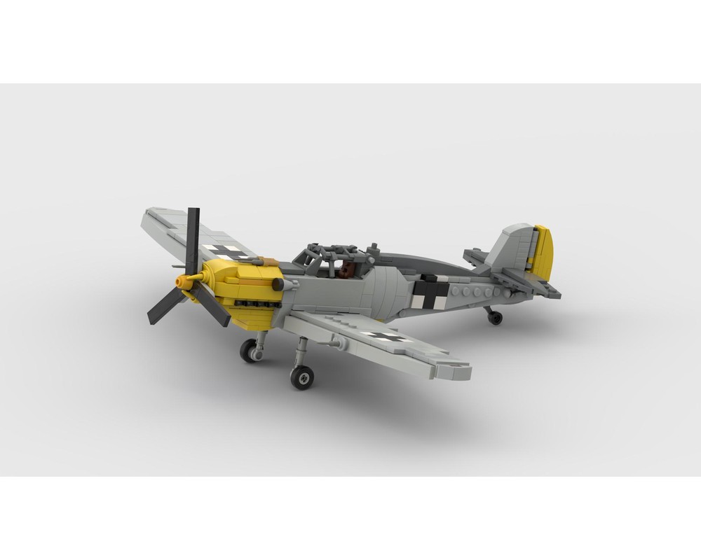 LEGO MOC WW2 Messerschmitt Bf 109 | 1:34 Scale by DarthDesigner ...