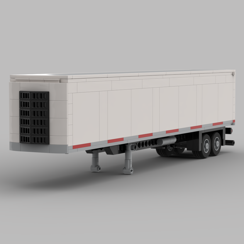 Lego Moc Us Style Reefer Semitrailer By Speedhuncreations Rebrickable