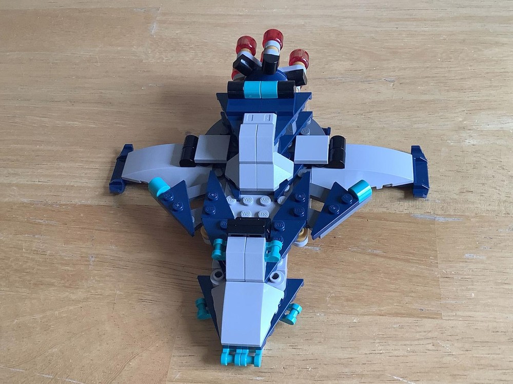 LEGO MOC 80107 Spring Fling Spaceship by CathyVT | Rebrickable - Build ...
