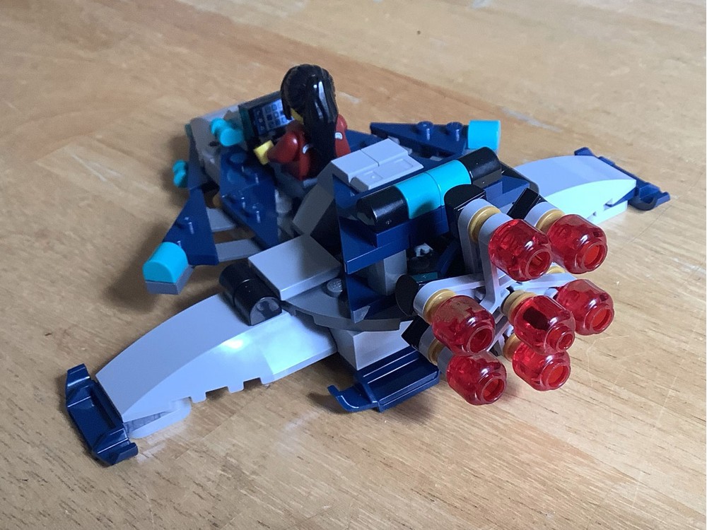 LEGO MOC 80107 Spring Fling Spaceship by CathyVT | Rebrickable - Build ...