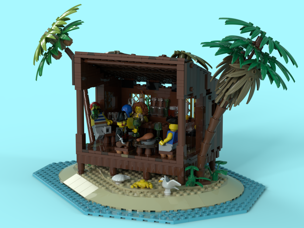 LEGO MOC The Rum Shack by CaptainDarkNStormy | Rebrickable - Build with ...