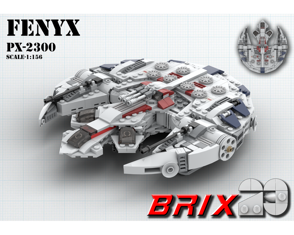 LEGO MOC PX-2300 Fenyx by Brix23 | Rebrickable - Build with LEGO