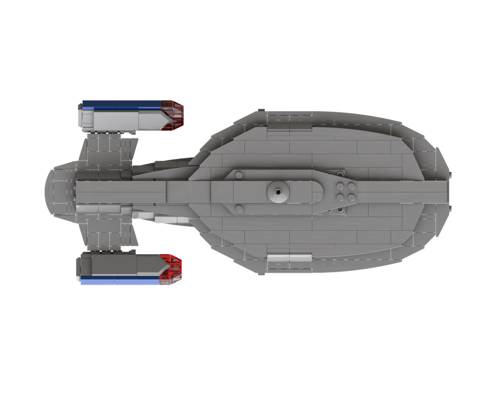 LEGO MOC USS Voyager by dysnomia | Rebrickable - Build with LEGO
