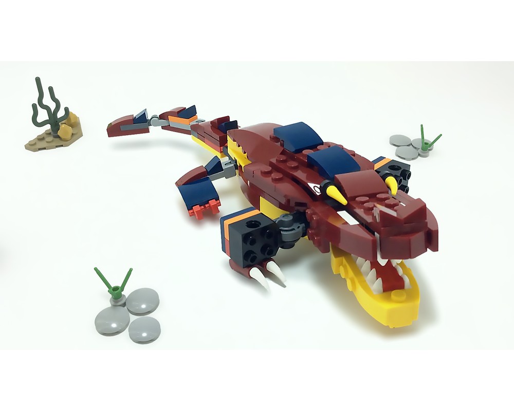 LEGO MOC Crocodile - Lego Creator 31102 set by Bricks Ideas ...