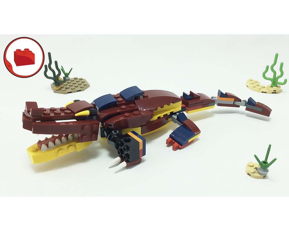 LEGO MOC Crocodile - Lego Creator 31102 set by Bricks Ideas ...