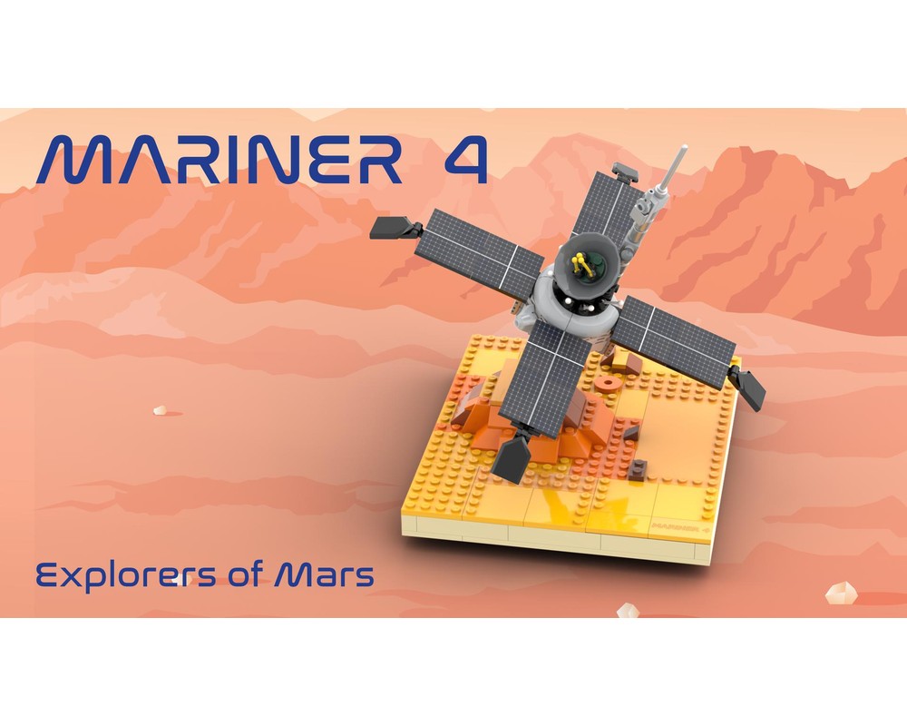 LEGO MOC Mariner 4 by Dazz | Rebrickable - Build with LEGO