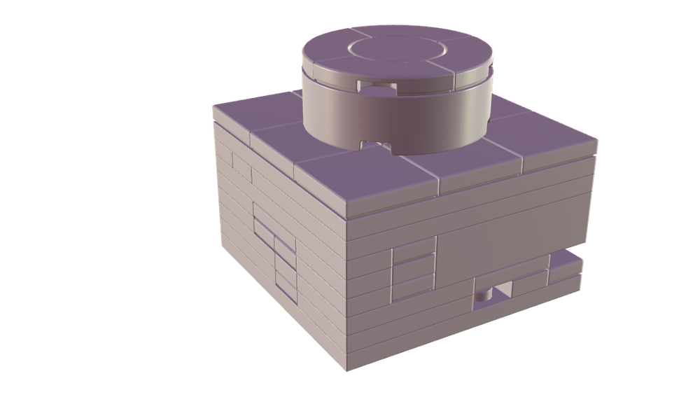 Lego Moc Lego Puzzle The 1x1 By Xxvictoriousxx Rebrickable Build
