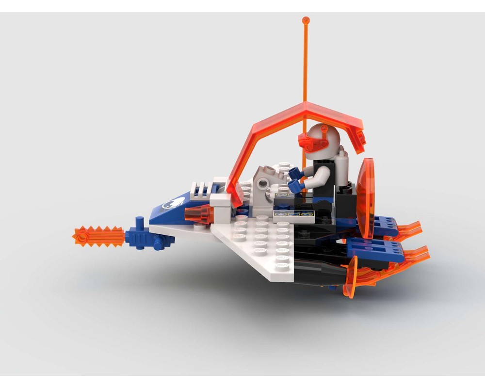 LEGO MOC 6879 alt build - Ice Space Scout by silenfu | Rebrickable ...