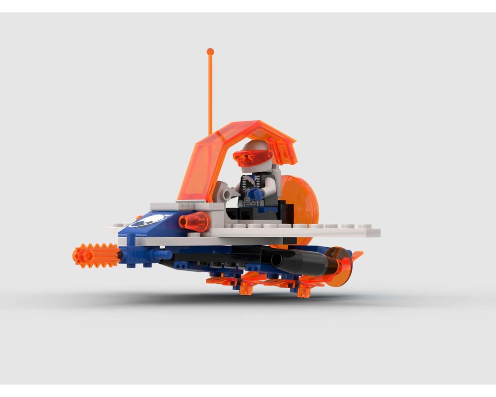 LEGO MOC 6879 alt build - Ice Space Scout by silenfu | Rebrickable ...