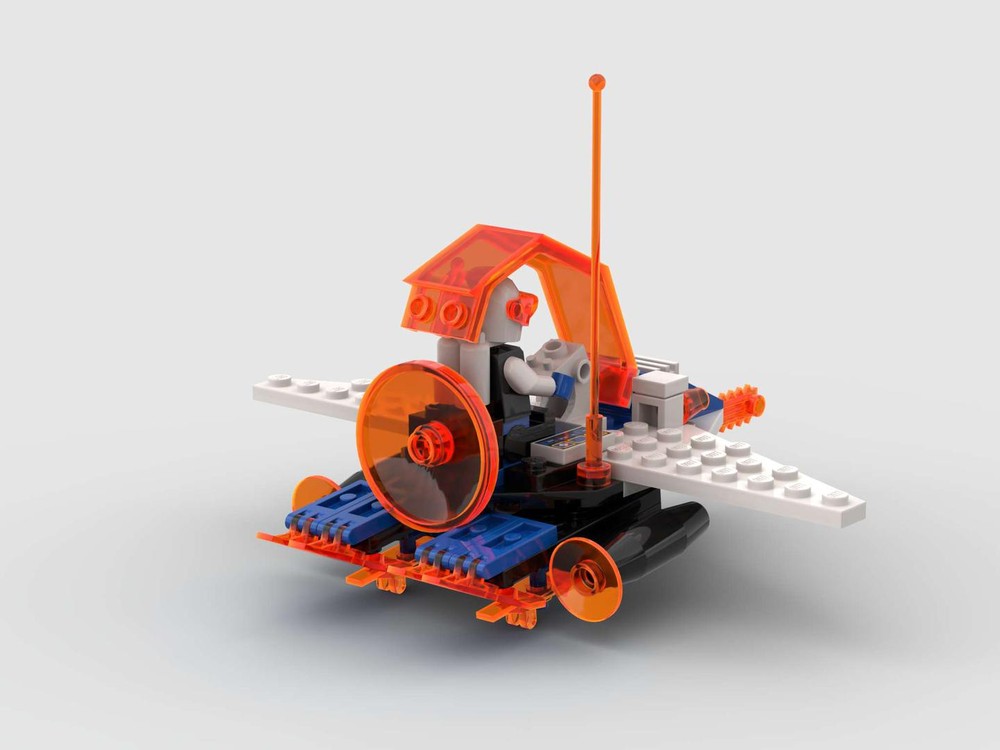 LEGO MOC 6879 alt build - Ice Space Scout by silenfu | Rebrickable ...