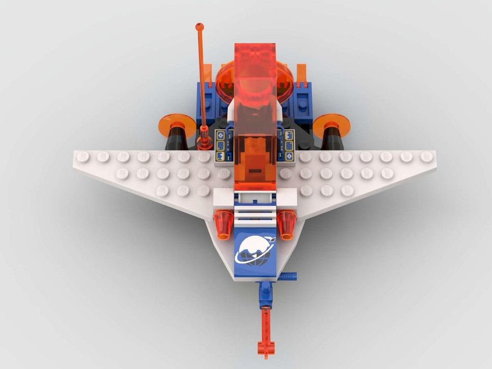 LEGO MOC 6879 alt build - Ice Space Scout by silenfu | Rebrickable ...