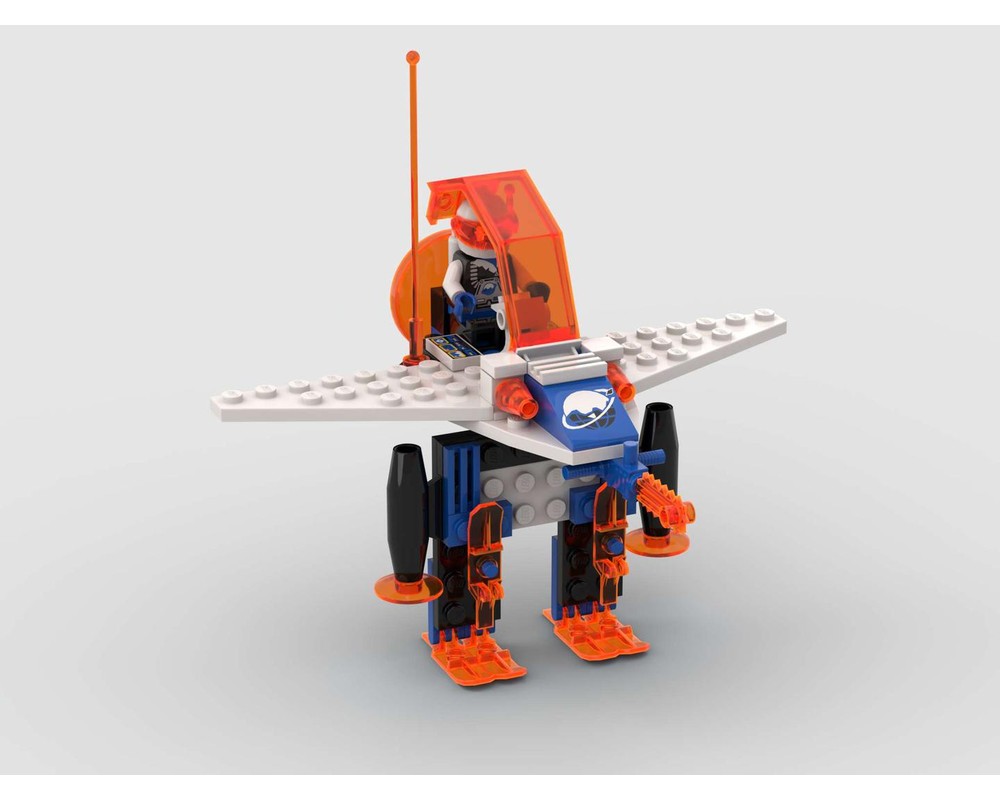 LEGO MOC 6879 alt build - Ice Space Scout by silenfu | Rebrickable ...