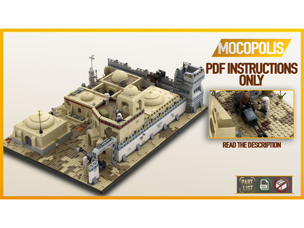 LEGO MOC SW Tatooine At War, pt. 3 by MOCOPOLIS | Rebrickable - Build ...
