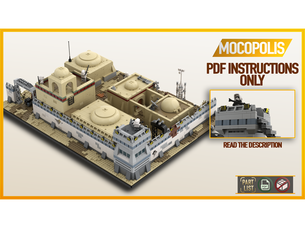LEGO MOC SW Tatooine At War, pt. 3 by MOCOPOLIS | Rebrickable - Build ...