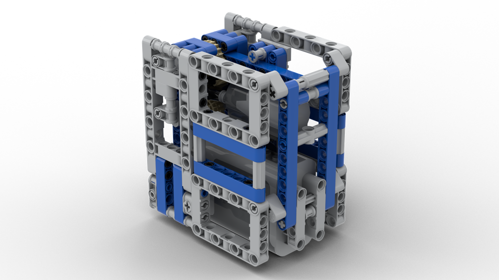 LEGO MOC Walker walking on 4 sides by 2in1 | Rebrickable - Build with LEGO