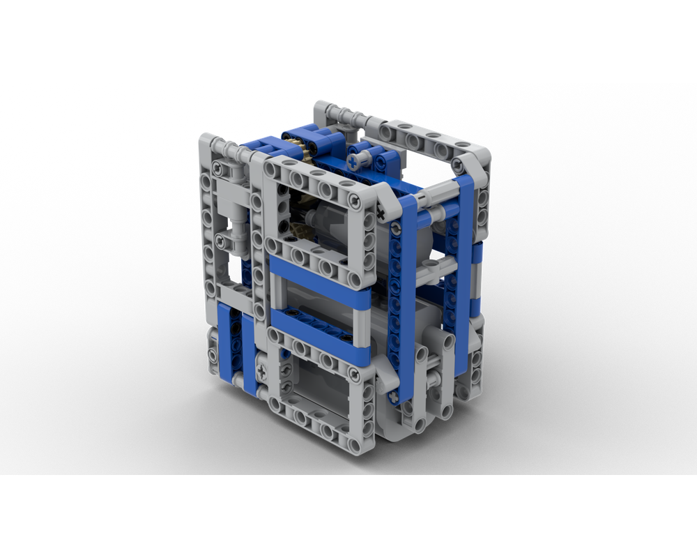 LEGO MOC Walker walking on 4 sides by 2in1 | Rebrickable - Build with LEGO