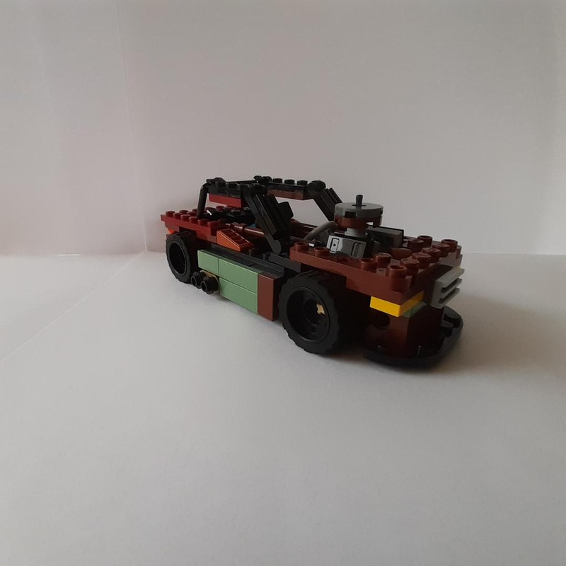 Lego Moc Rat Rod By Erwinbliek Rebrickable Build With Lego