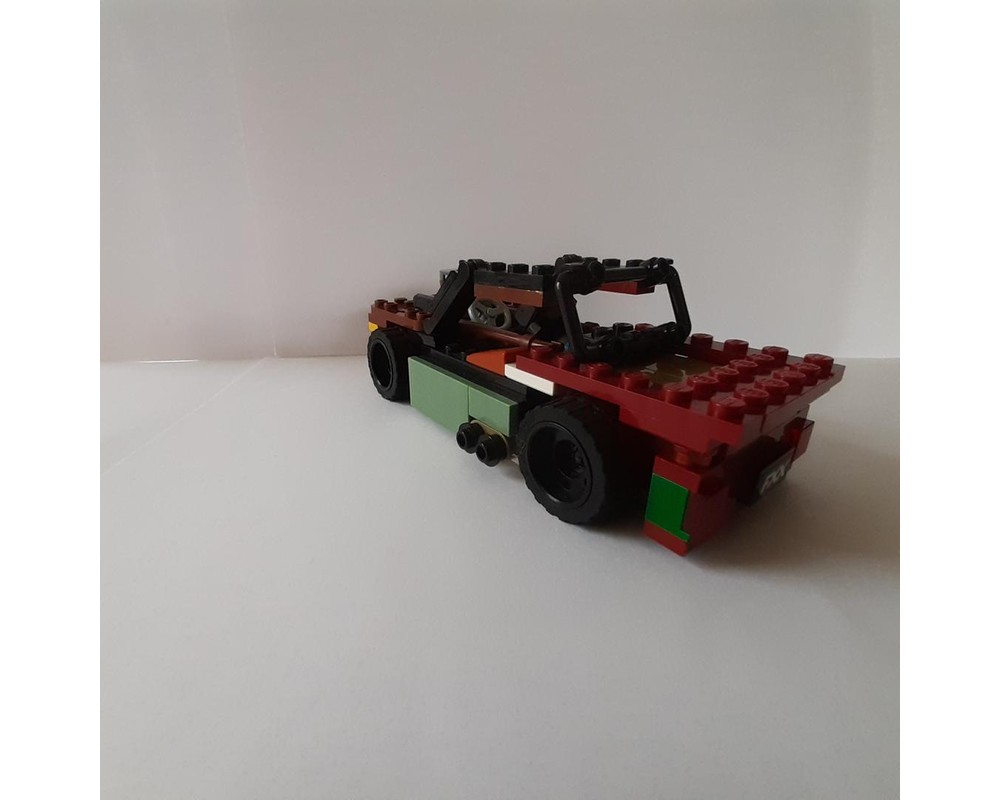 LEGO MOC Rat rod by ErwinBliek | Rebrickable - Build with LEGO