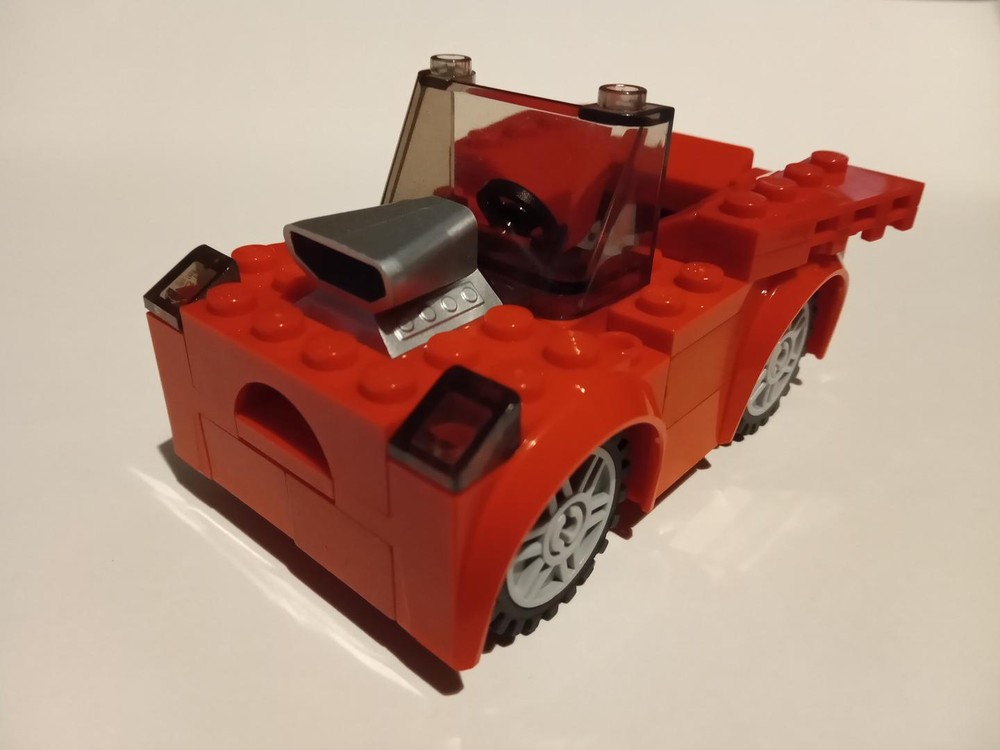 LEGO MOC Red Racer by Jimboblimb | Rebrickable - Build with LEGO